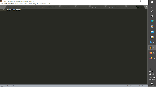 Cara Download Sublime Text 3 dan Pengenalanya