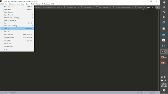 Cara Download Sublime Text 3 dan Pengenalanya