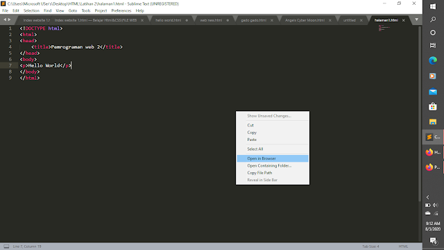 Cara Download Sublime Text 3 dan Pengenalanya