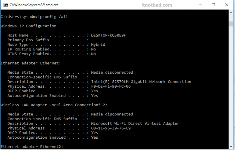 Perintah CMD Dasar Yang Sering Digunakan